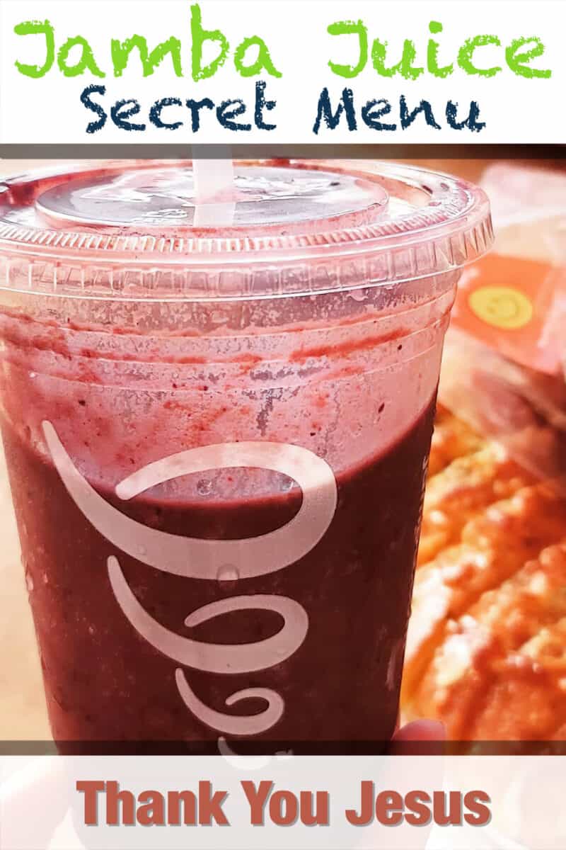Jamba Juice Secret Menu Thank You Jesus Smoothie Recipe - Make Drinks