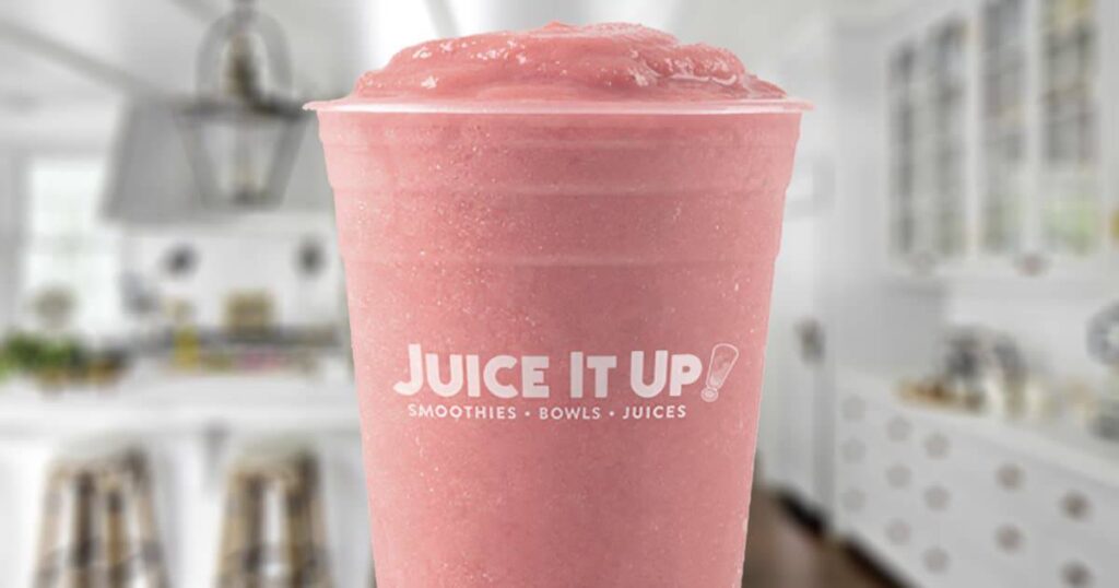 Juice It Up Strawberry Wave Smoothie - Make Drinks