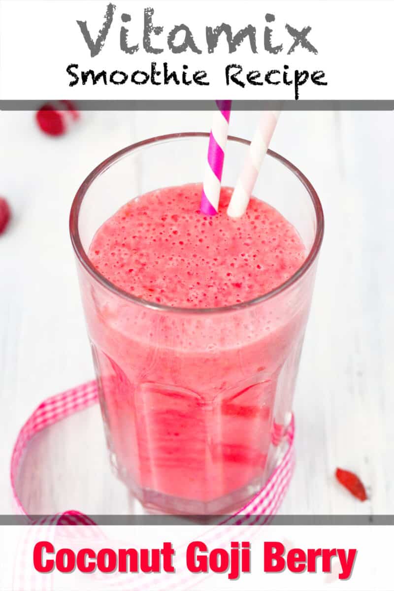 Vitamix Coconut Goji Berry Smoothie - Make Drinks