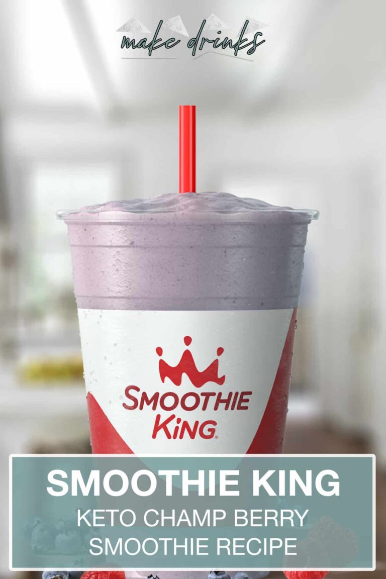 Smoothie King Keto Champ Berry - Make Drinks