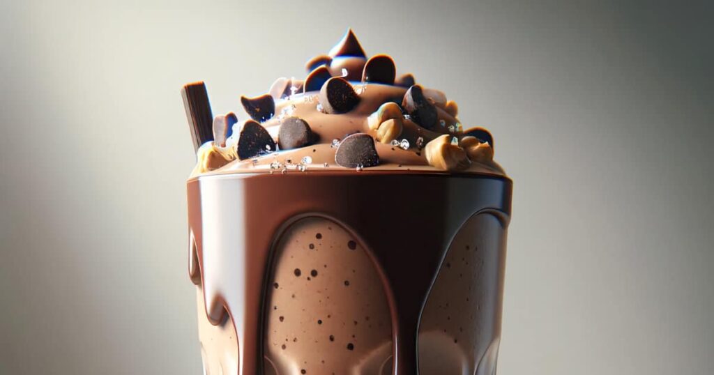 BlendJet Chocolate Chip Cookie Dough Smoothie Make Drinks