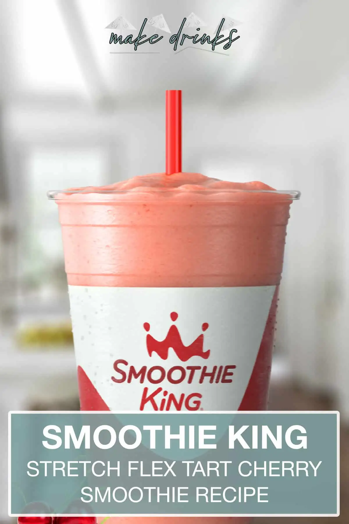 Smoothie King Stretch And Flex Tart Cherry - Make Drinks