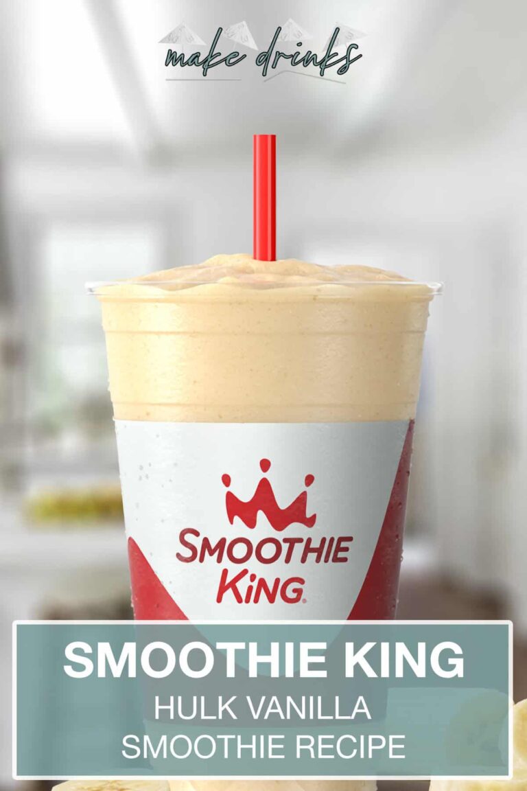 Smoothie King The Hulk Vanilla - Make Drinks