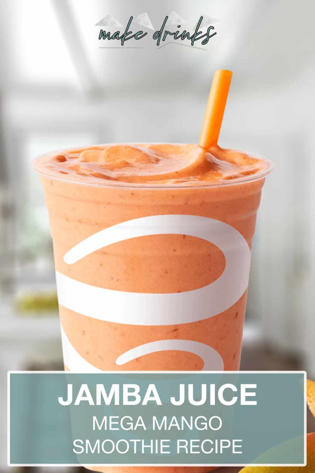 Jamba Juice Mega Mango Smoothie - Make Drinks