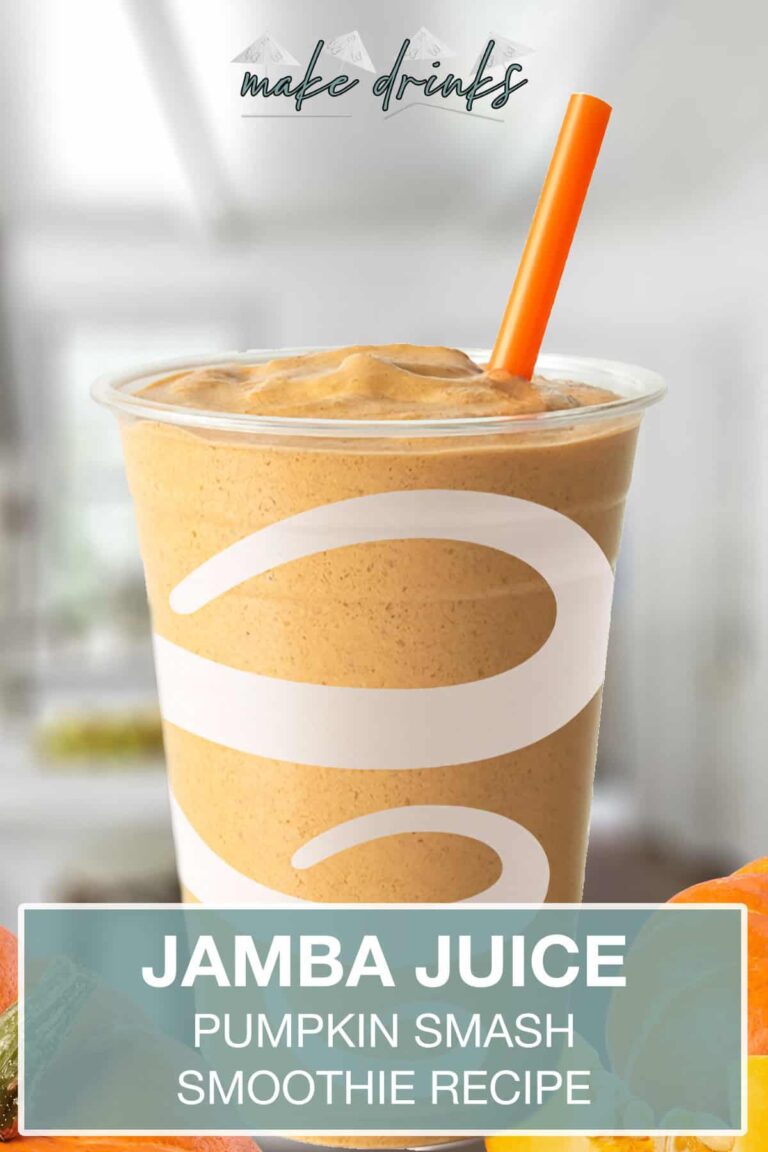 Jamba Juice Pumpkin Smash Smoothie - Make Drinks