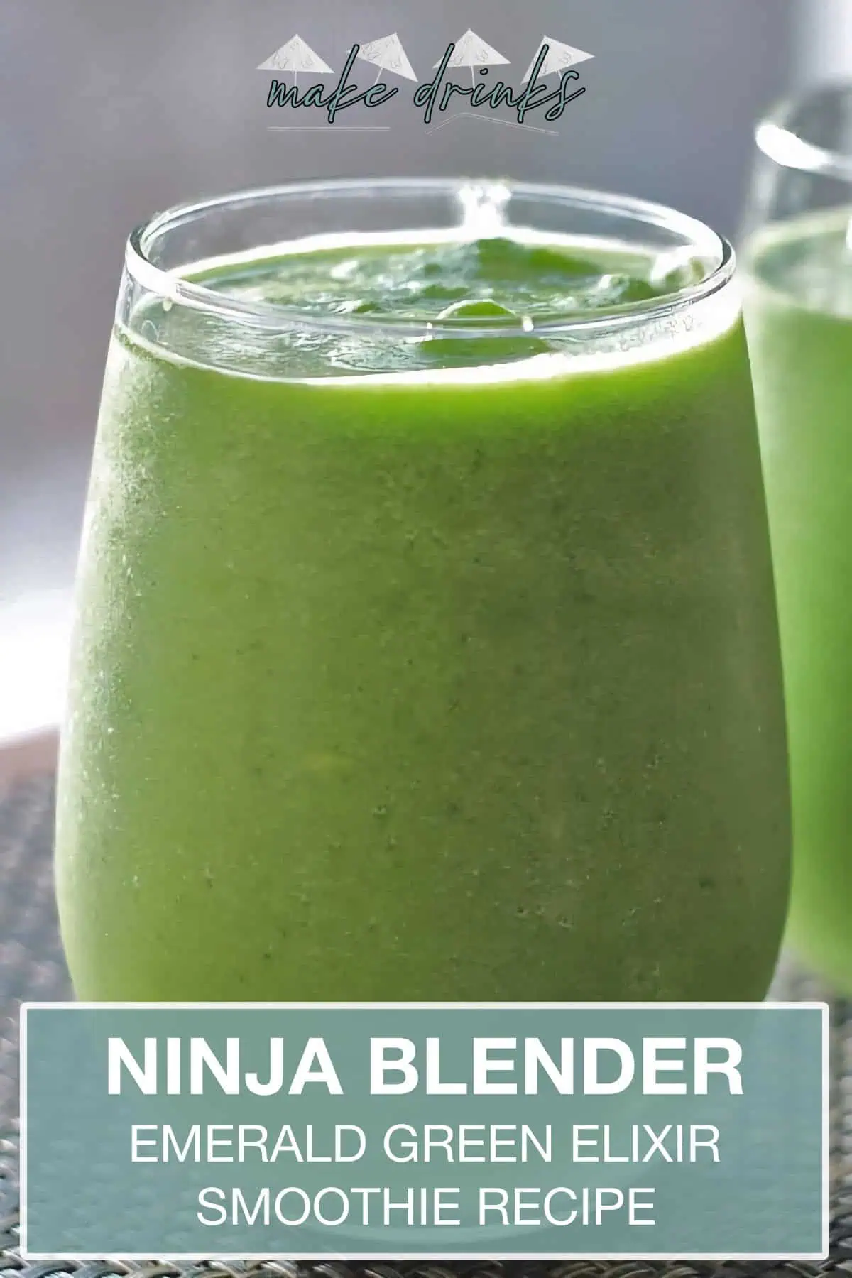 Ninja Blender Emerald Green Elixir Smoothie - Make Drinks
