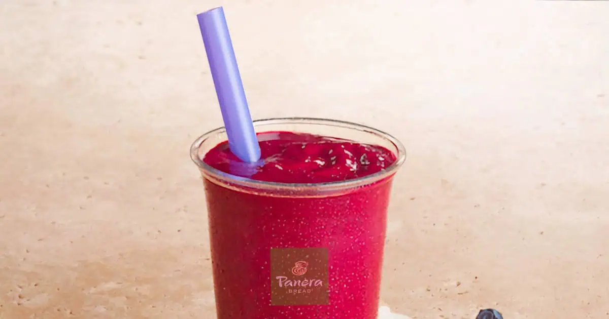 Panera Blueberry Pomegranate Vegan Smoothie - Make Drinks
